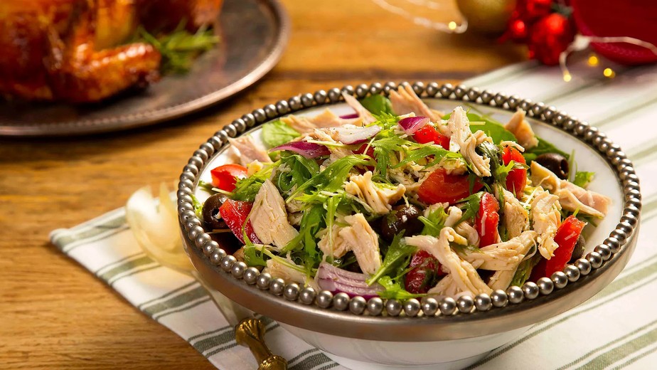 Como fazer salada grega de chester