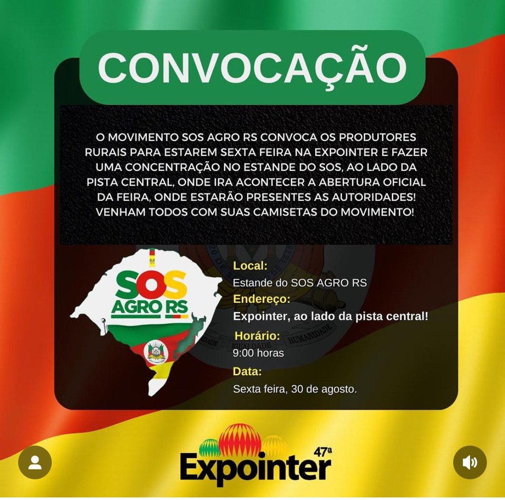 Fávaro cancela e depois confirma ida à Expointer, no Rio Grande do Sul