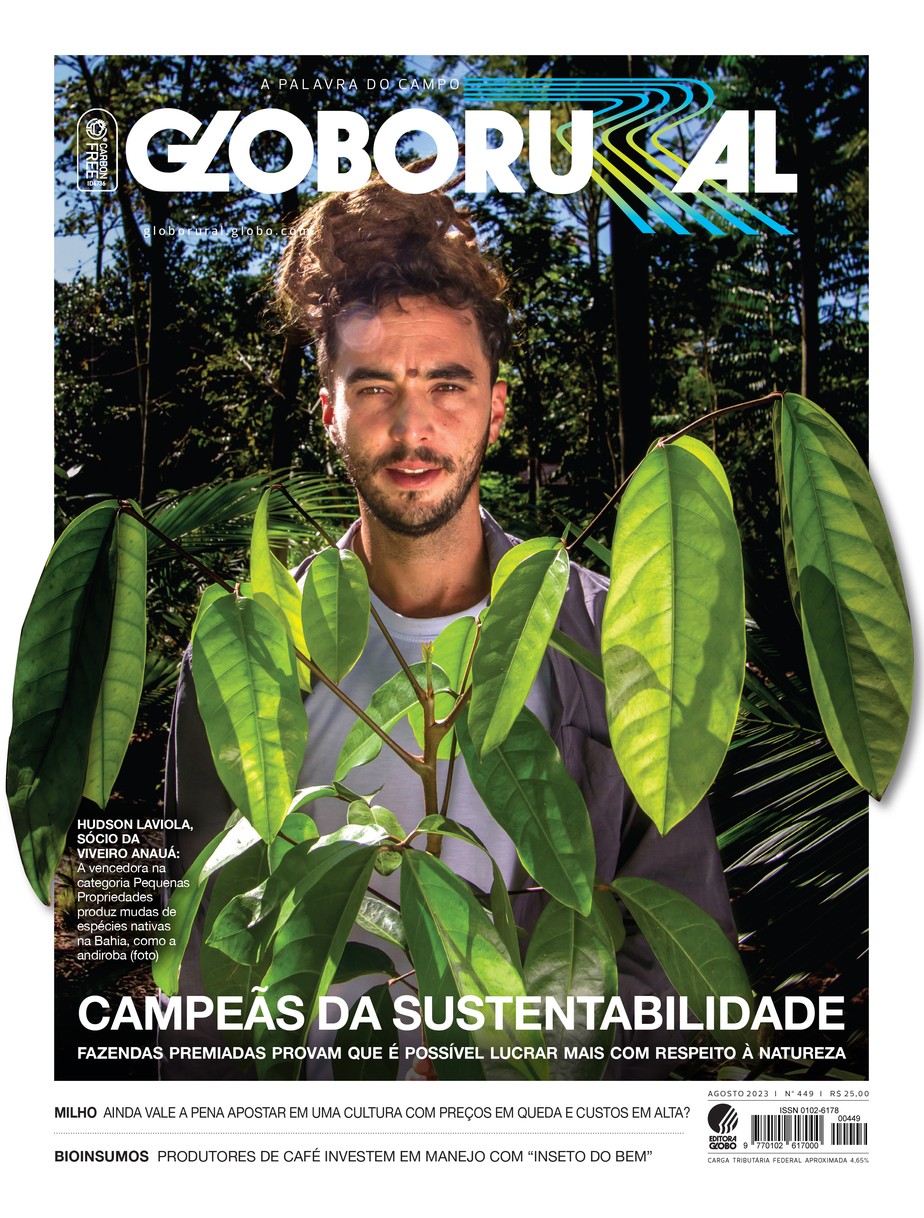 Produtores que lucram respeitando o meio ambiente estão na Globo Rural de agosto