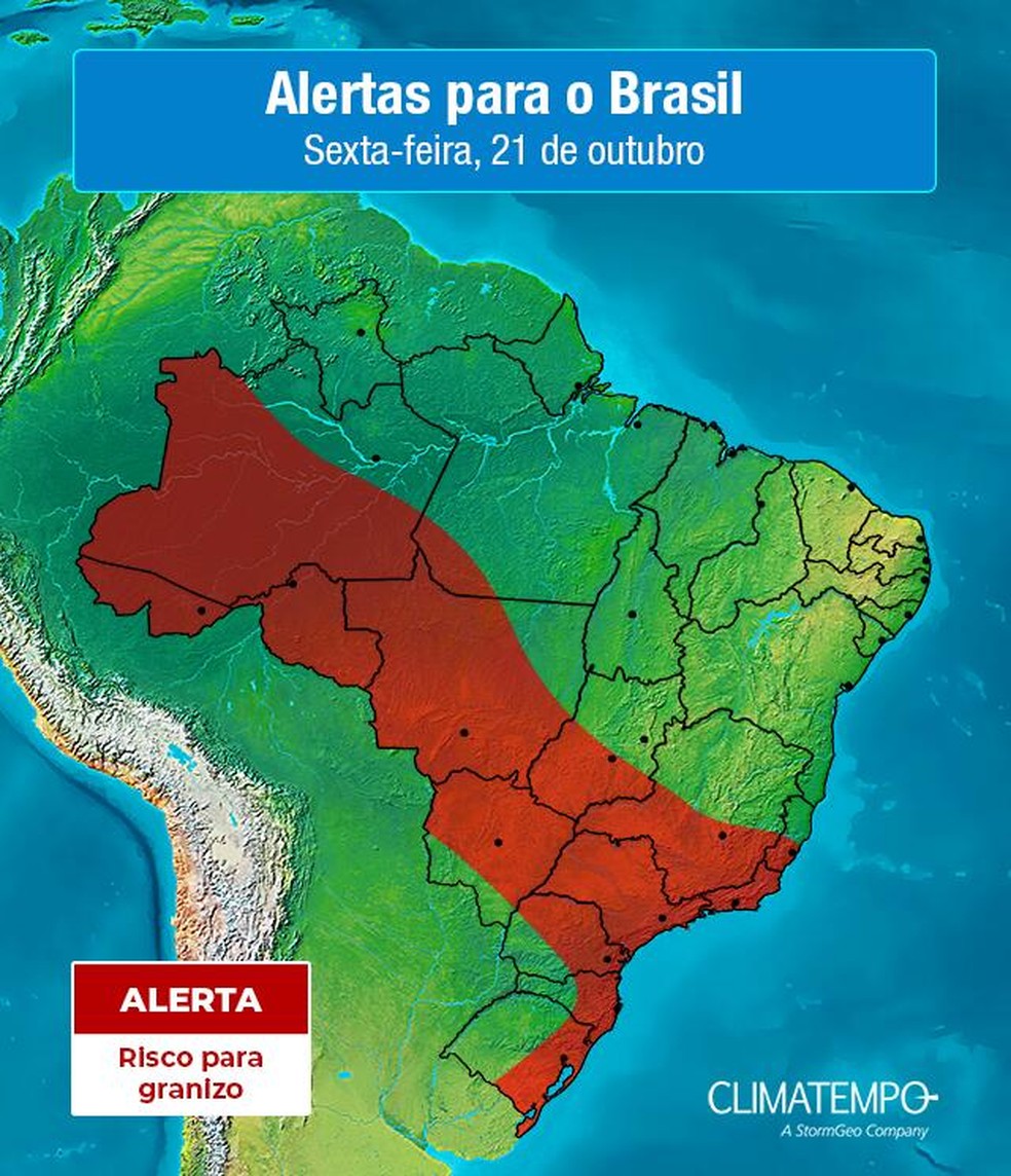 Ciclone extratropical atinge Sul e chuva avança nas demais regiões do ...