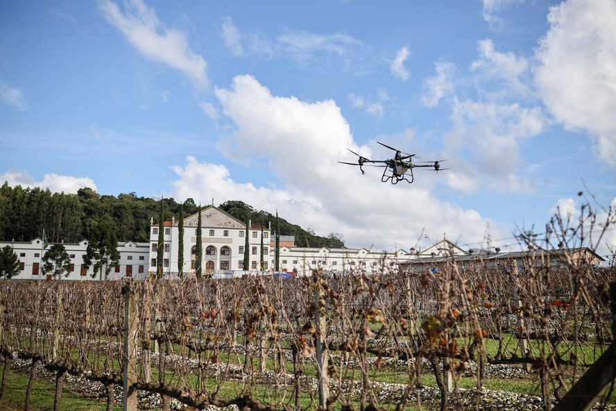 Drone para pulverização e IA para controle de doenças são inovações ...