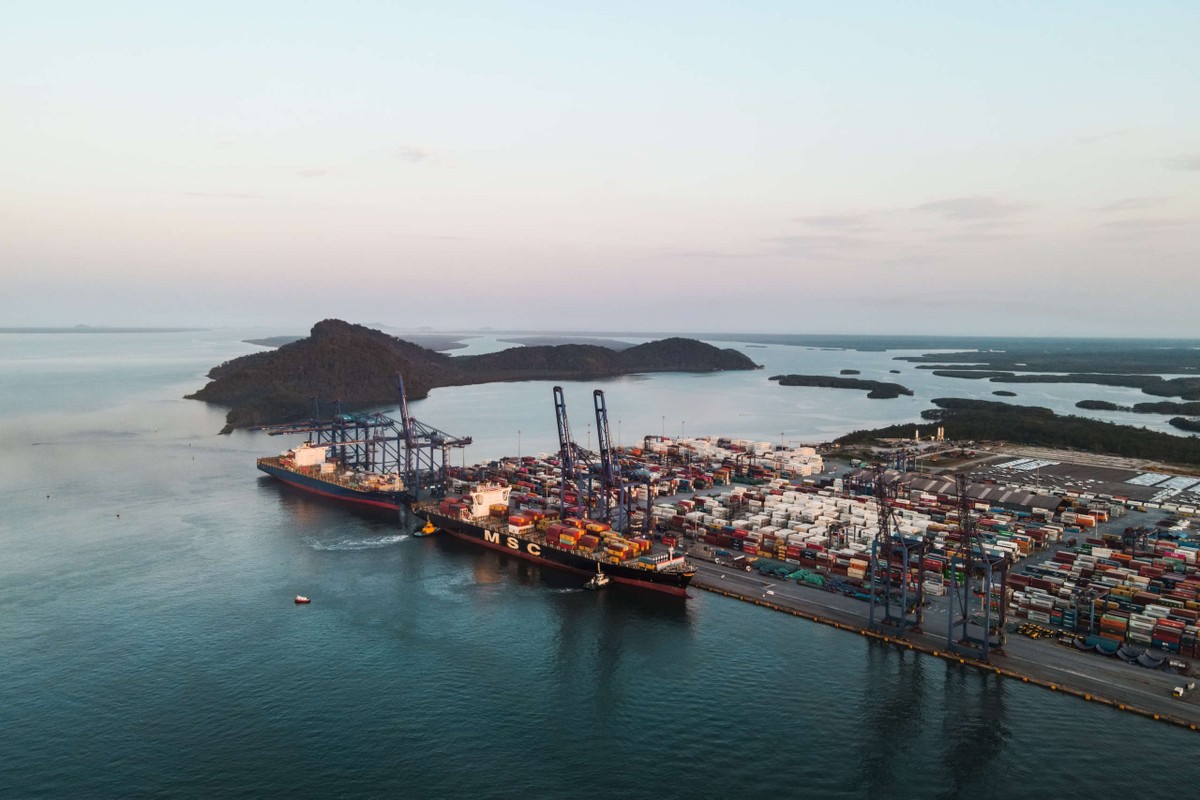 TCP cresce 619% em movimentação anual de contêineres em 25 anos