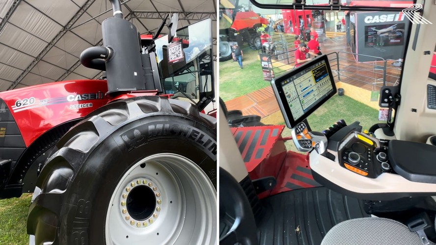 Maior trator do Brasil é atração no Show Rural Coopavel; conheça
