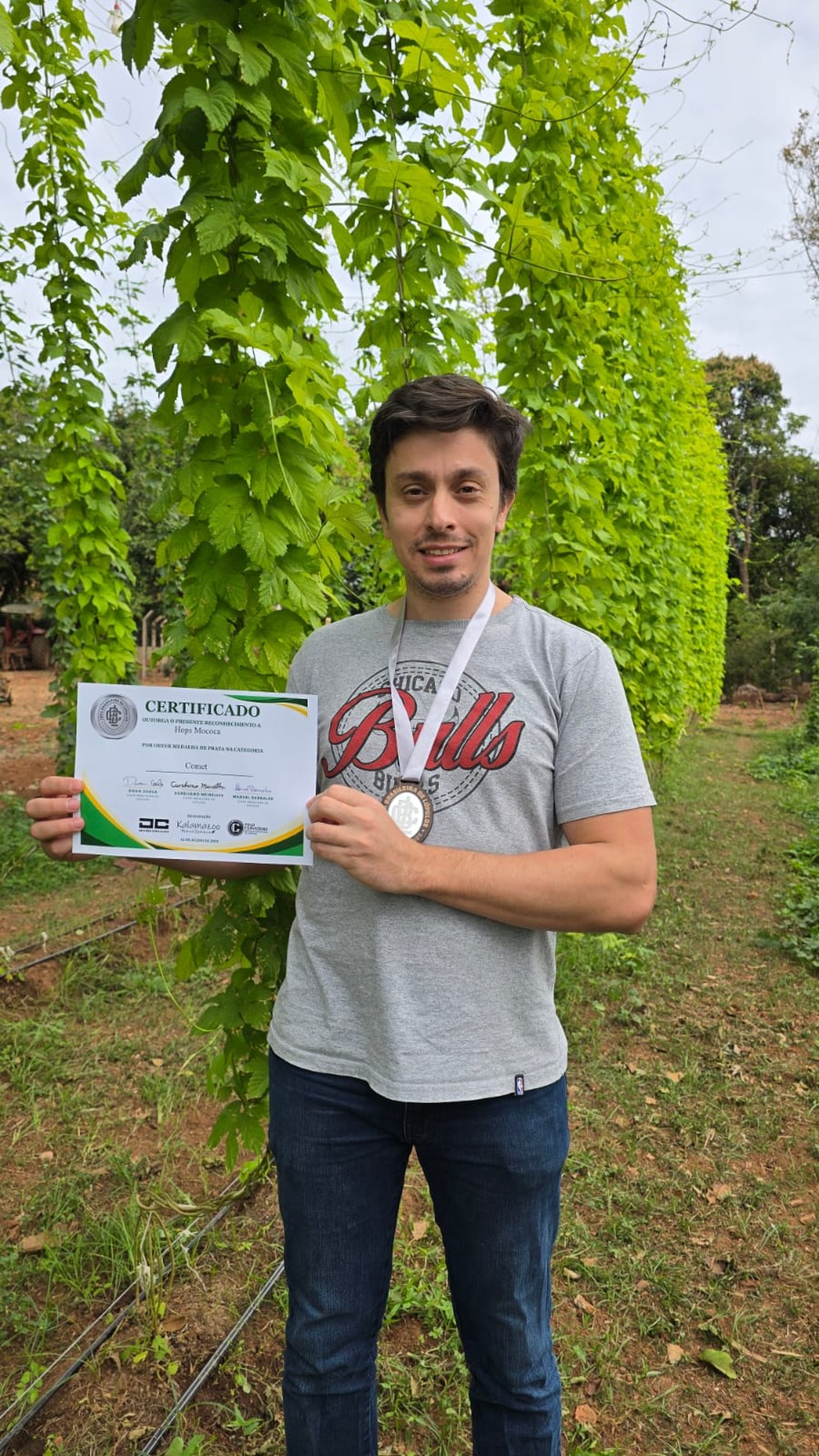 Clima favorece, e cultivo de lúpulo avança no Estado de São Paulo