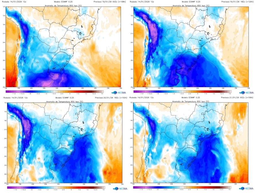 Fim do calorão: frente fria provoca virada no tempo em SP e RJ